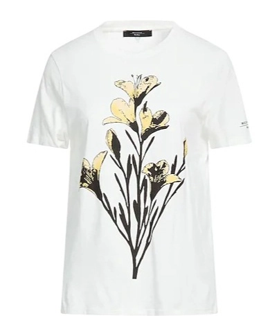 Max Mara Printed Short-sleeve T-shirt - White