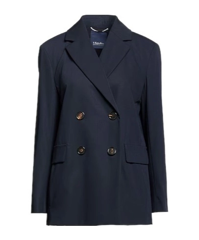 Max Mara Double-breasted Blazer - Blue