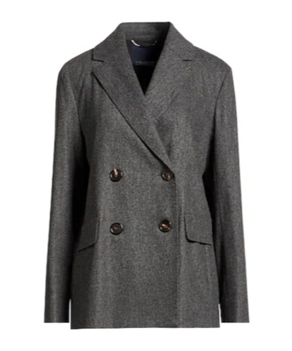 Max Mara Single-breasted Blazer - Grey
