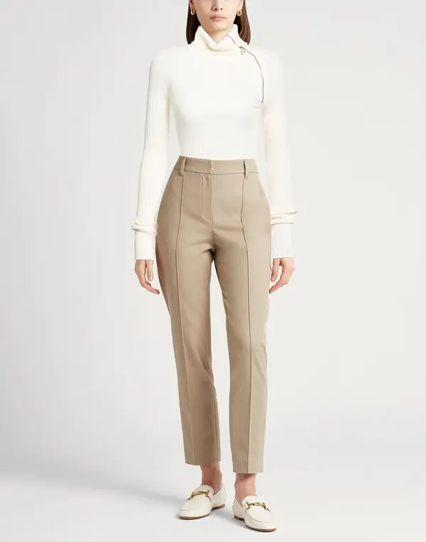 Sportmax Lightweight Knit Turtleneck With Zip Detail