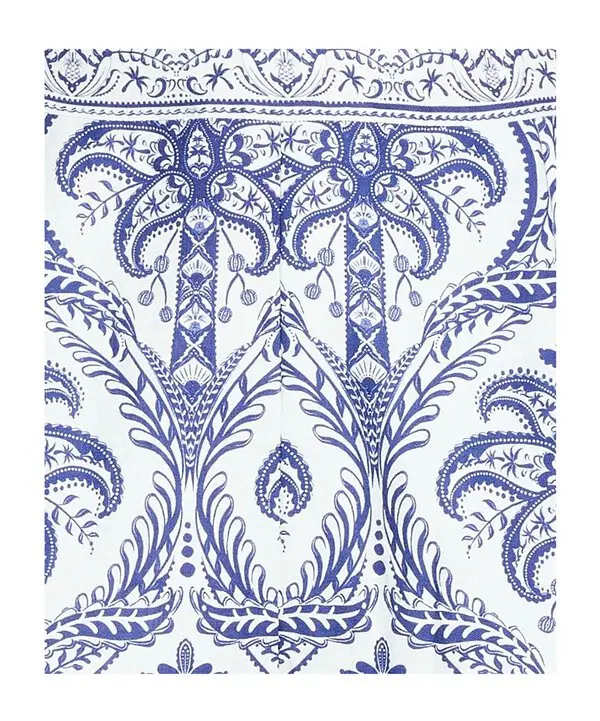 Farm Rio Paisley Print Straight-leg Trousers