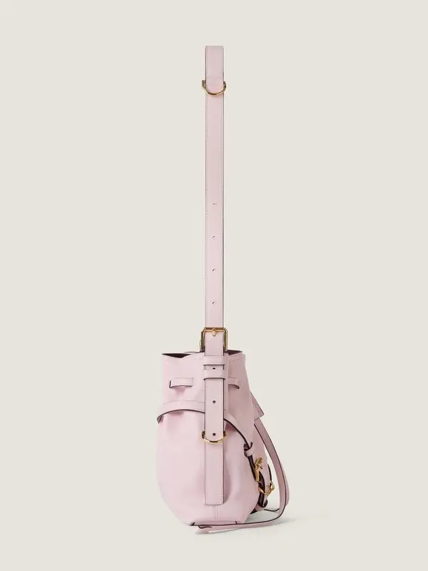 Givenchy Small Voyou Bucket Bag In Shiny Leather