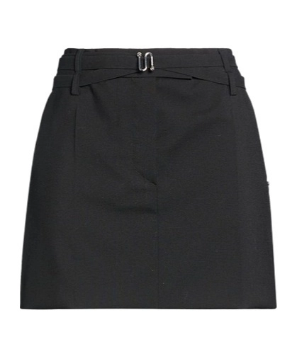 Sportmax Belted Pencil Skirt - Black