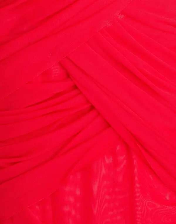 Dolce & Gabbana Tulle Sweetheart Neckline Long Sleeve Dress