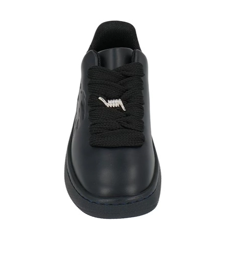 Burberry Leather Lace-up Low-top Sneakers
