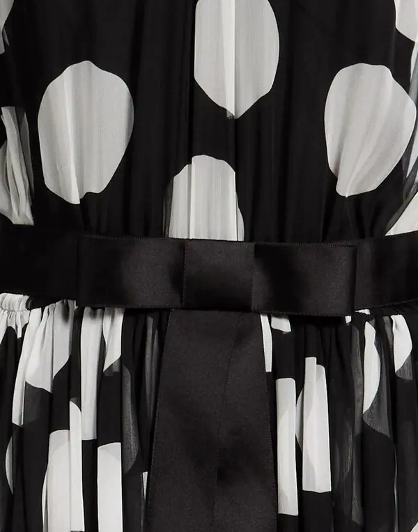 Dolce & Gabbana Polka Dot Chiffon Dress