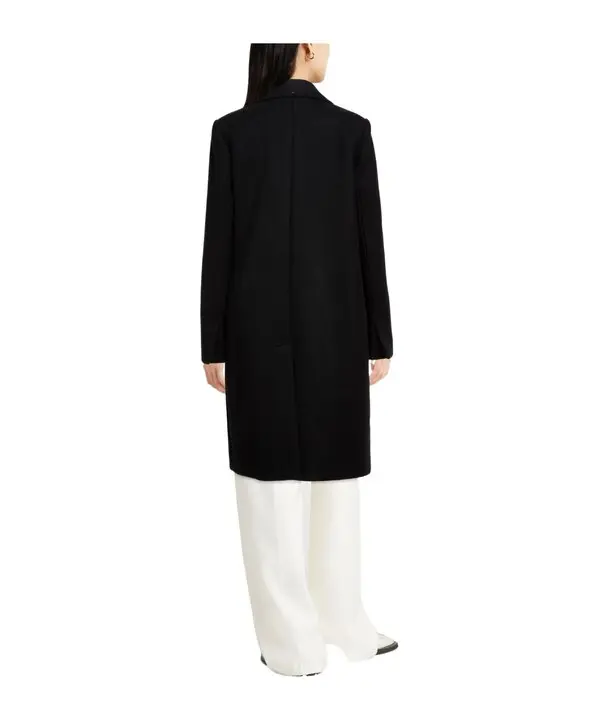 Sportmax Single-breasted Wool Felt Coat
