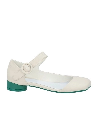MAISON MARGIELA Solid-colored Leather Shoes