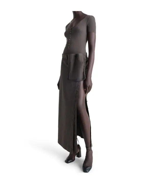 LEMAIRE Buttoned Long Skirt