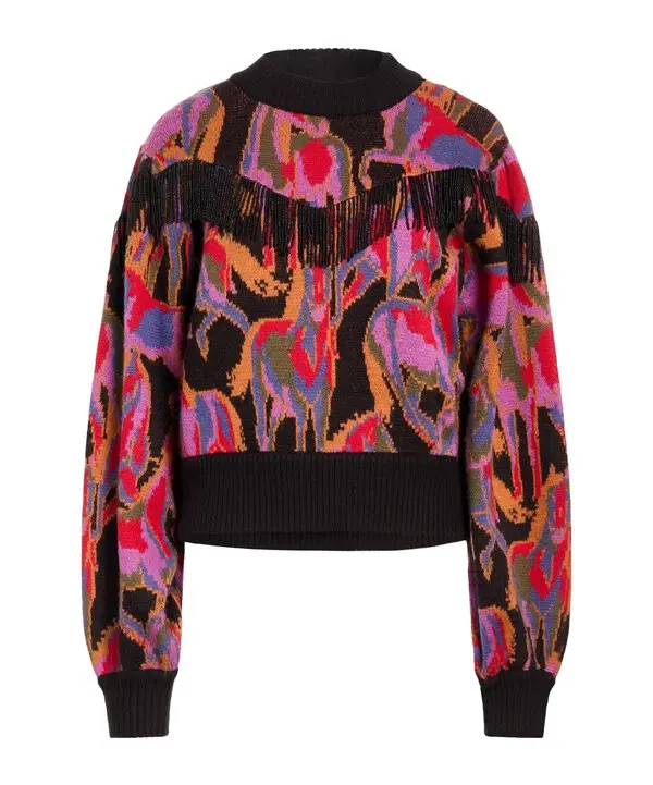 Farm Rio Printed Jumpers - Black
