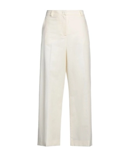 Max Mara Plain Trousers - White