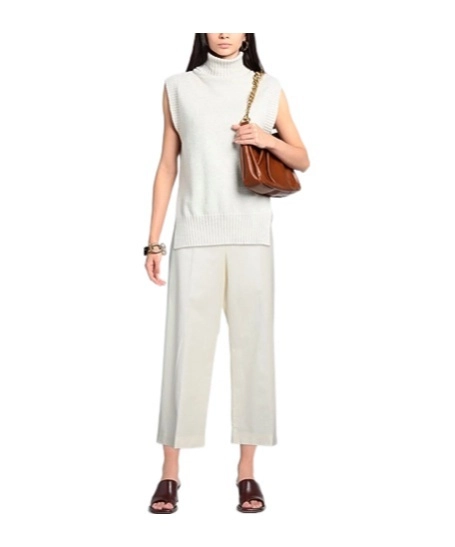 Max Mara Plain Trousers - White
