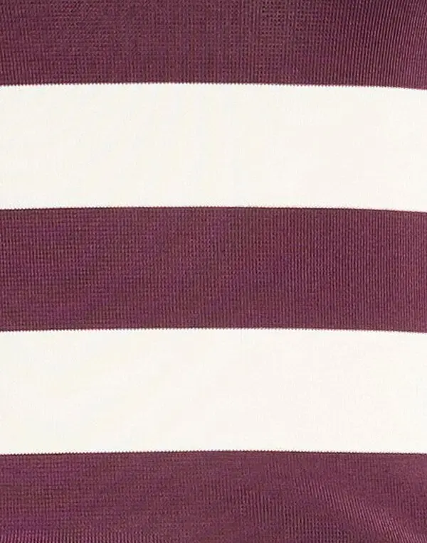 Dolce & Gabbana Striped Sleeveless Crewneck Top - Red