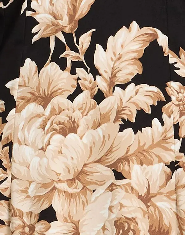 Dolce & Gabbana Floral Print Halterneck Sheath Dress