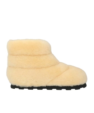 Jacquemus Padded Shearling Ankle Boots
