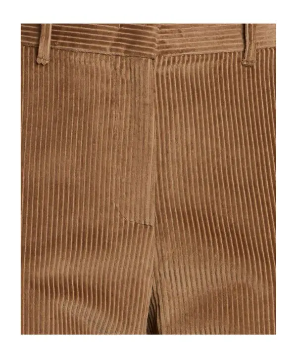 Max Mara Corduroy Wide-leg Trousers