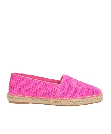Max Mara Embroidered Raffia Espadrilles