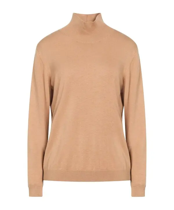 Max Mara Long Sleeve Turtleneck Pullover - Camel