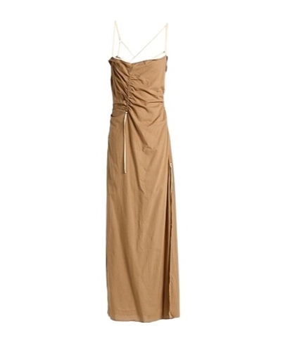 Jacquemus Summer Dresses - Khaki