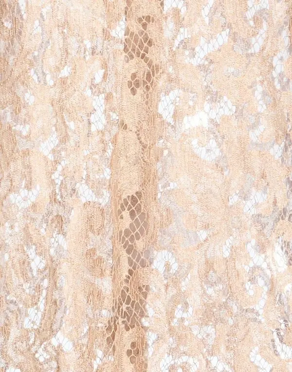 Dolce & Gabbana Solid-color Long-sleeve Lace Top