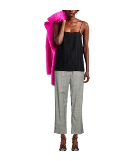 Max Mara Houndstooth Flannel Straight-leg Trousers