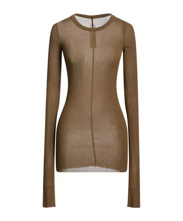 Rick Owens Minimal Long Sleeve T-shirt - Green