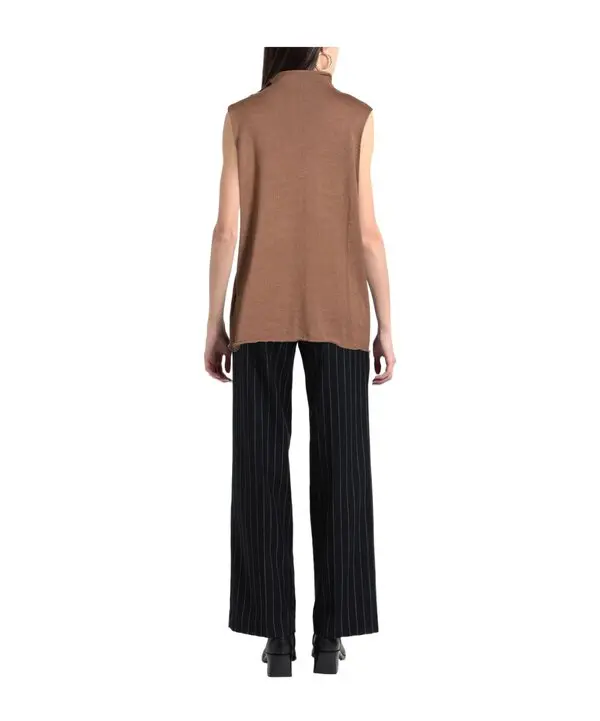 Max Mara Sleeveless Mock Neck Knit Top