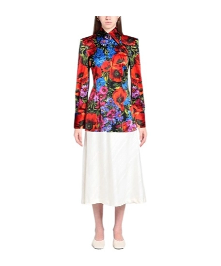 Dolce & Gabbana Floral Print Long Sleeve Shirt