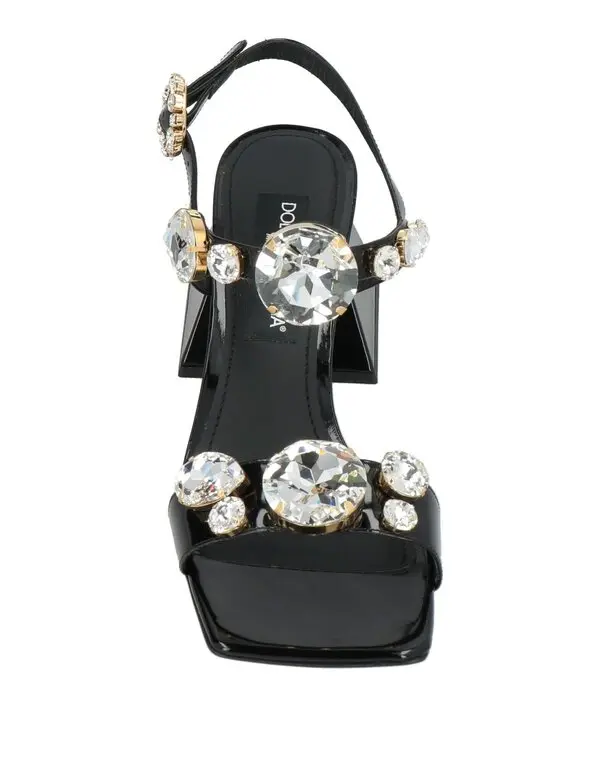 Dolce & Gabbana Embellished Crystal Sandals