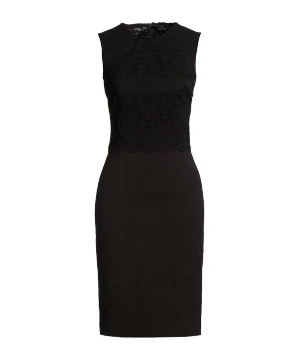 Dolce & Gabbana Sleeveless Lace Jacquard Dress