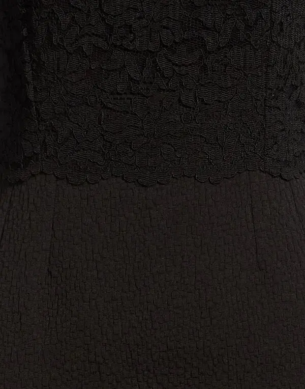Dolce & Gabbana Sleeveless Lace Jacquard Dress