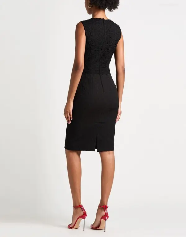 Dolce & Gabbana Sleeveless Lace Jacquard Dress