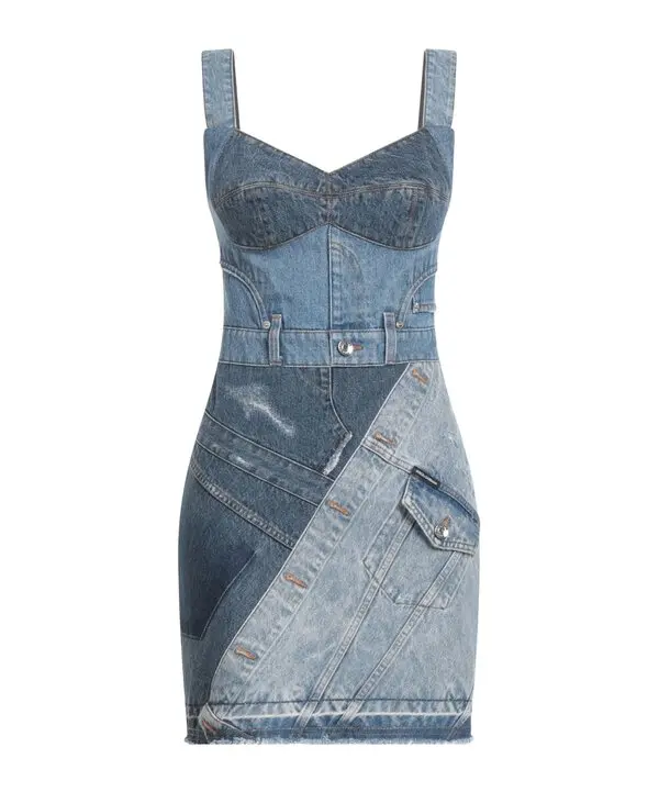 Dolce & Gabbana Denim Stretch Dress - Blue