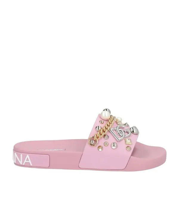 Dolce & Gabbana Pool Slides - Pink