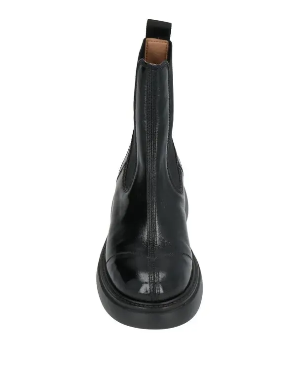 GANNI Solid Color Ankle Boots