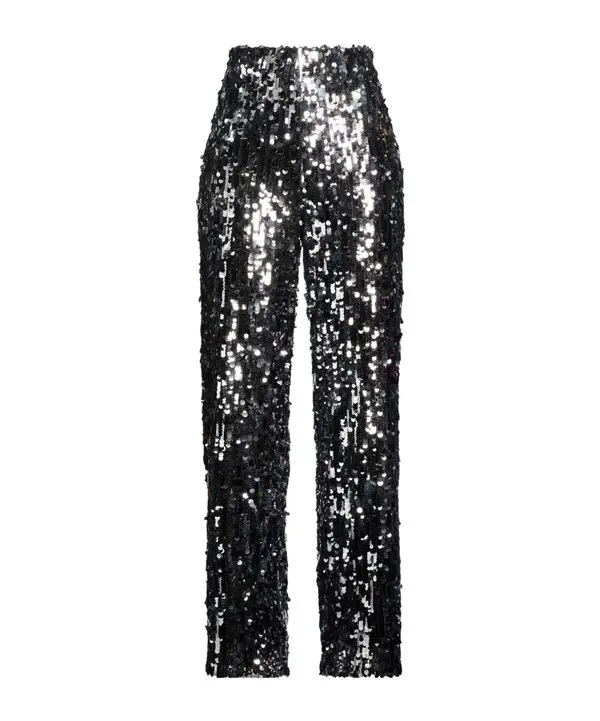 Max Mara Wide-leg Sequined Trousers