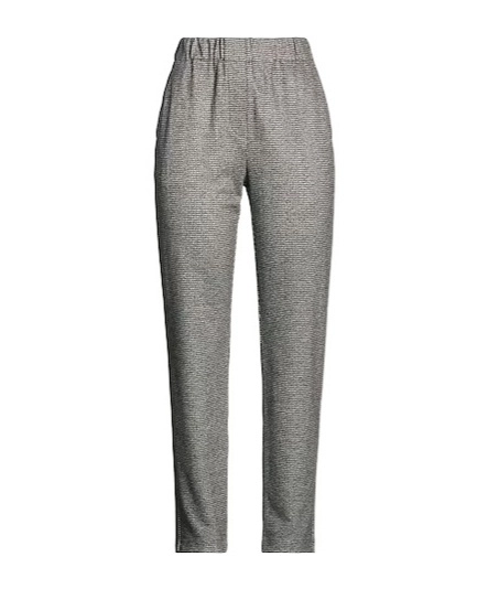 Max Mara Plaid Casual Pants - Grey