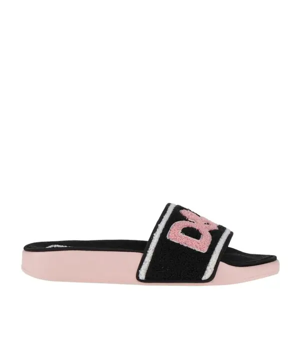 Dolce & Gabbana Bouclé Fabric Inner Slides