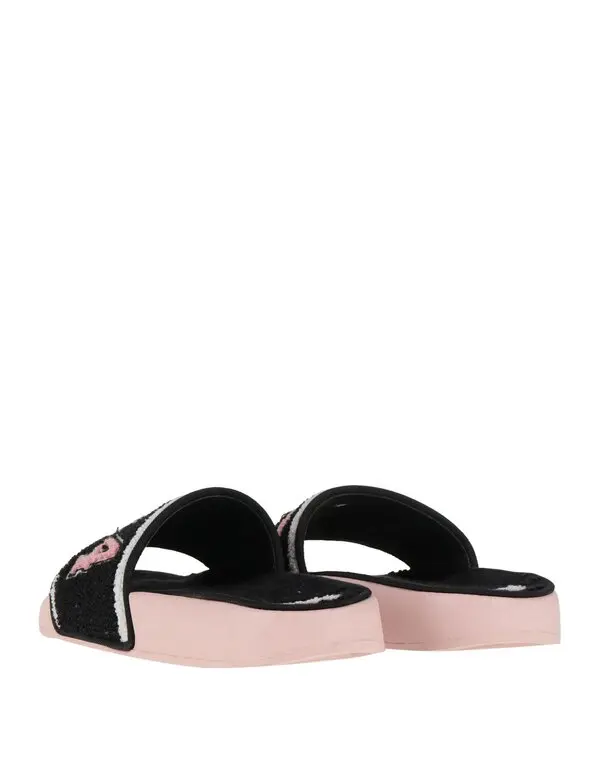 Dolce & Gabbana Bouclé Fabric Inner Slides