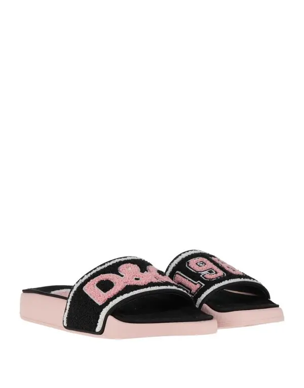 Dolce & Gabbana Bouclé Fabric Inner Slides