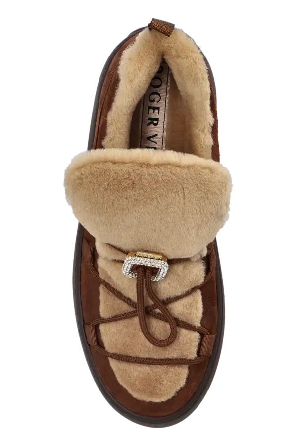 ROGER VIVIER Suede Platform Shoes