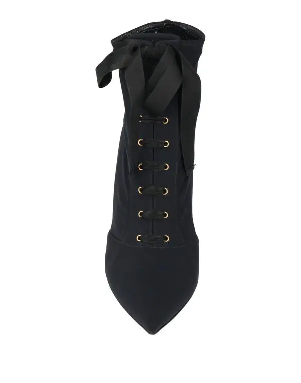 Dolce & Gabbana Lace-up Pointed Toe Ankle Boots