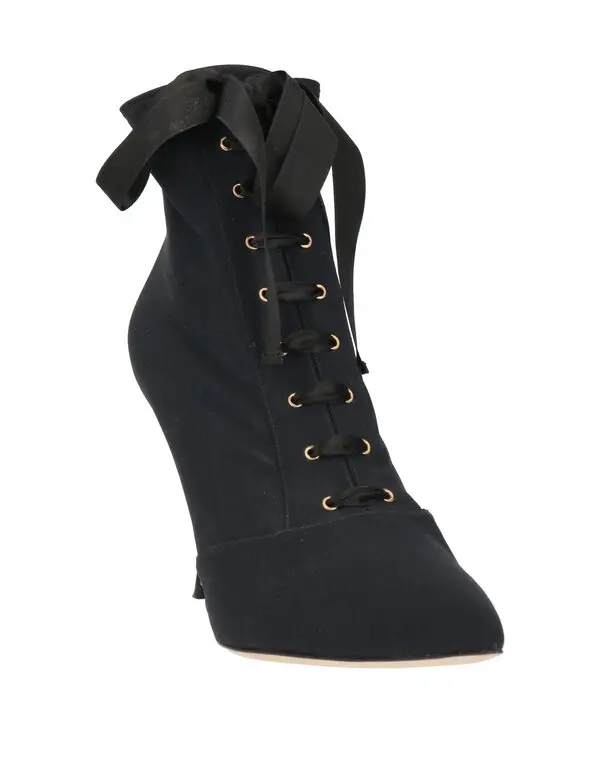 Dolce & Gabbana Lace-up Pointed Toe Ankle Boots