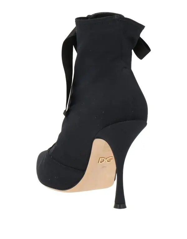 Dolce & Gabbana Lace-up Pointed Toe Ankle Boots
