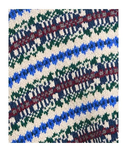 Max Mara Multicolor Jacquard Knit Top