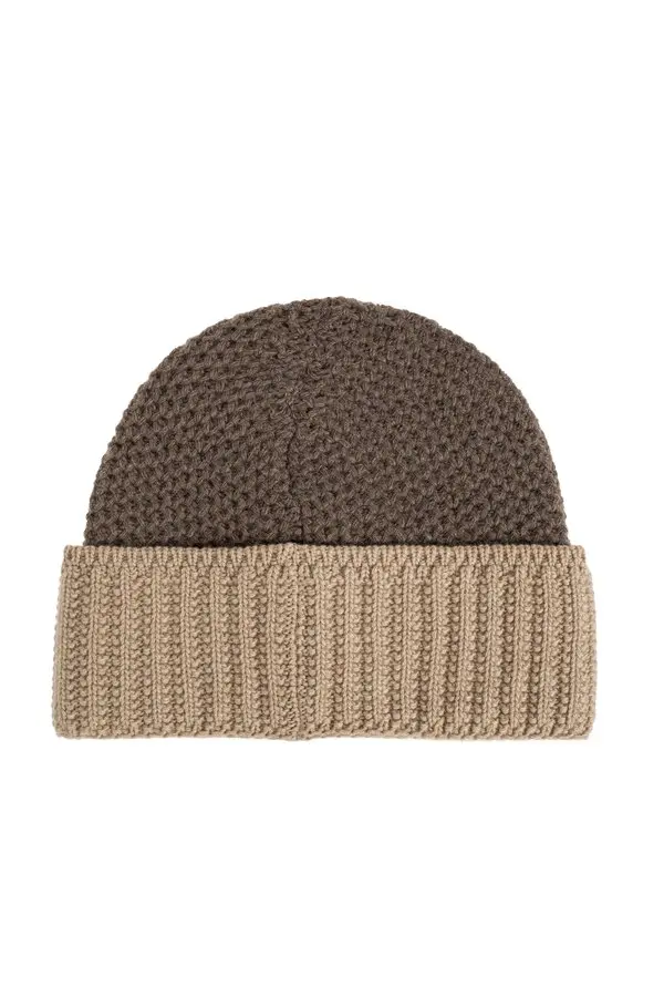 Moschino Patch Knit Hat