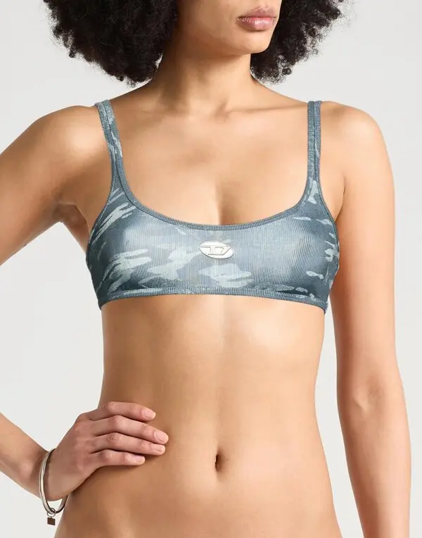 DIESEL® Camouflage Bikini Top