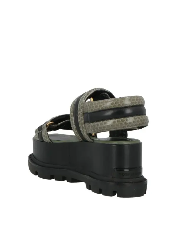 Tory Burch Snake Print One-strap Sandals