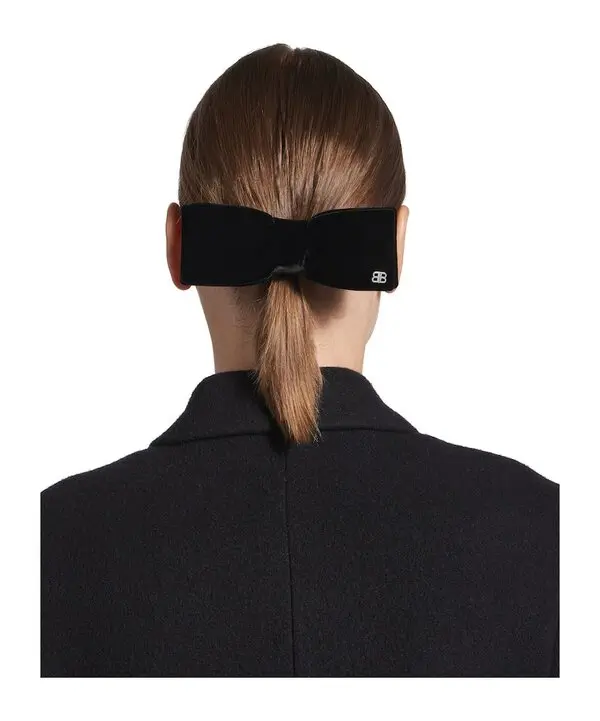 Balenciaga Velvet Hair Clip