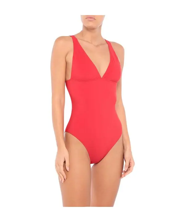 Burberry One-piece Swimsuits - Red